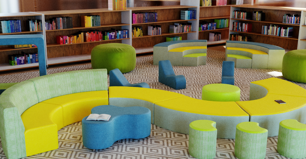 Unique and Soft Classroom Seating Options from Fomcore